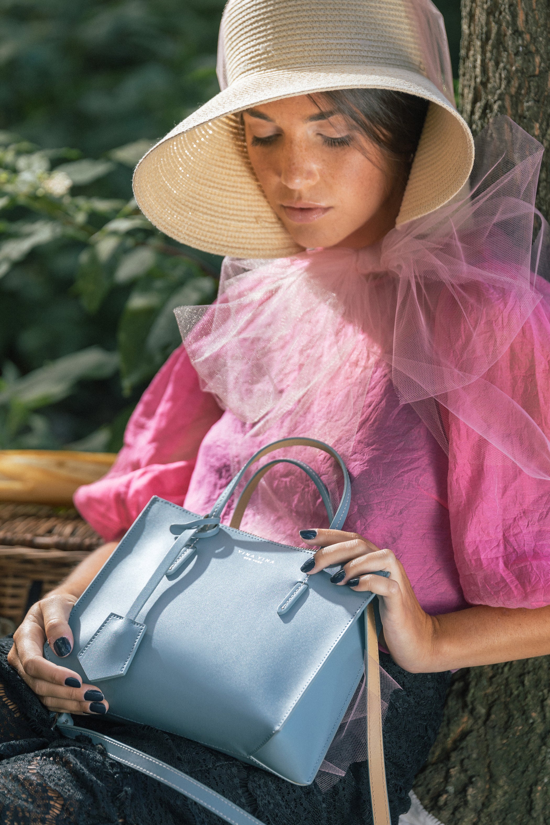 KAFKA MINI TOTE | YINA YINA NEW YORK | Cloud